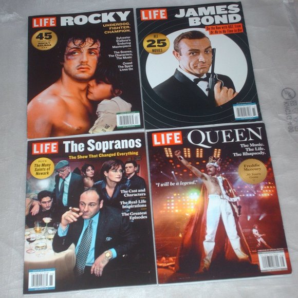 Life Magazine | Accents | Lot Of 4collectible Life Magazines Rocky ...
